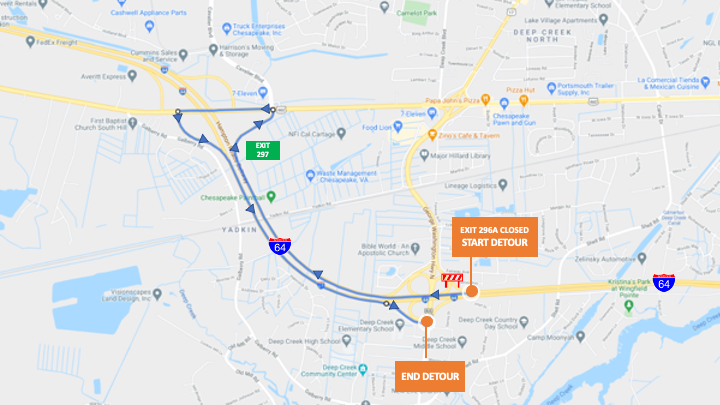 I-64 Widening and High Rise Bridge Project Alert