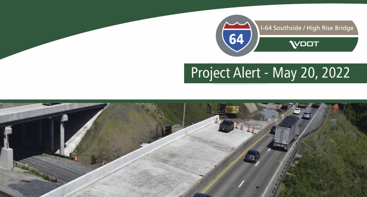 I-64 Widening and High Rise Bridge Project Alert