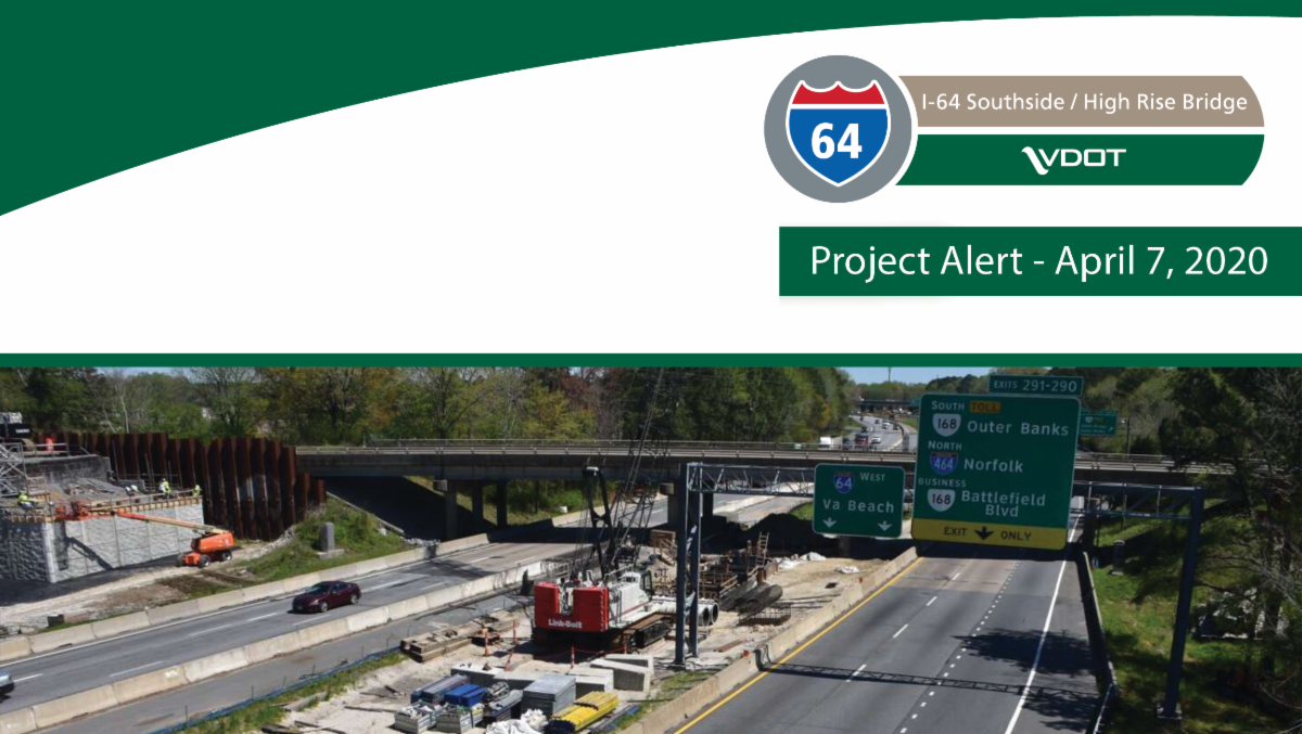 I-64 Widening and High Rise Bridge Project Alert