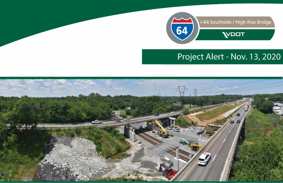 I-64 Widening and High Rise Bridge Project Alert