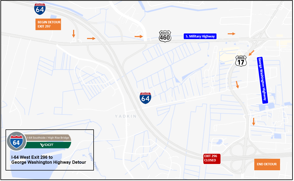 I-64 Widening and High Rise Bridge Project Alert