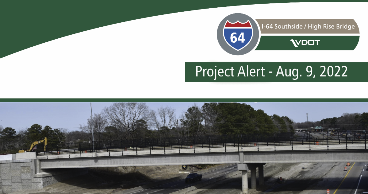 I-64 Widening and High Rise Bridge Project Alert