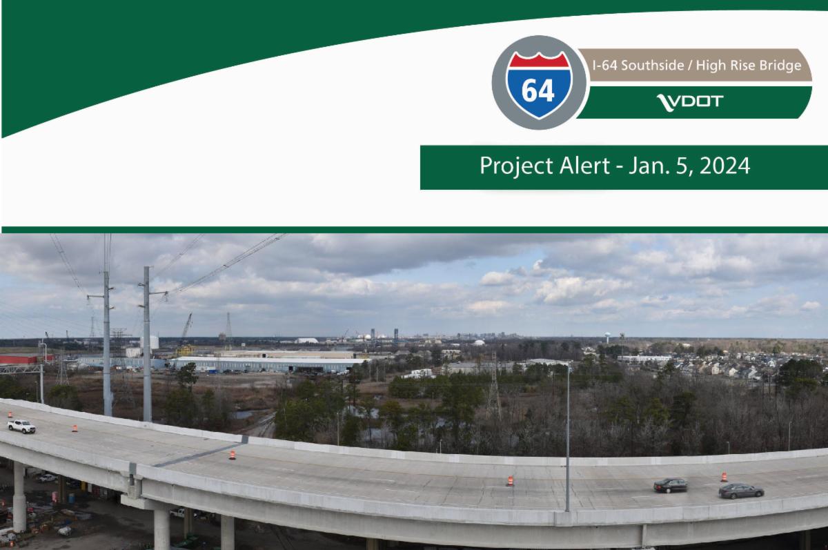 I-64 Widening and High Rise Bridge Project Alert