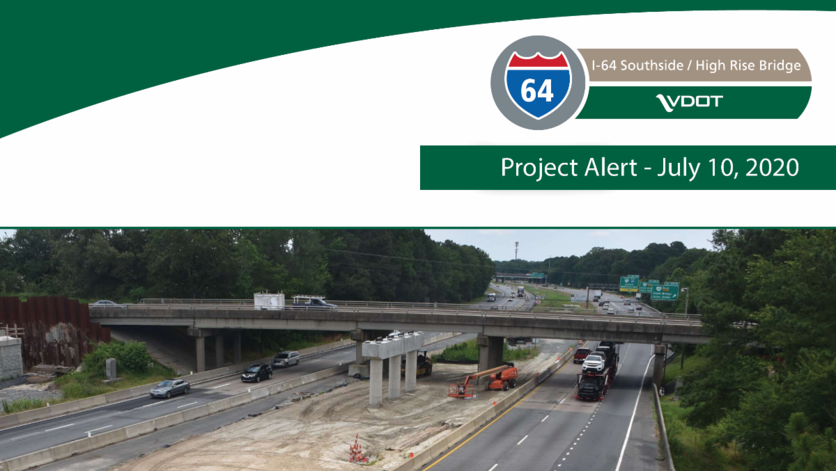 I-64 Widening and High Rise Bridge Project Alert