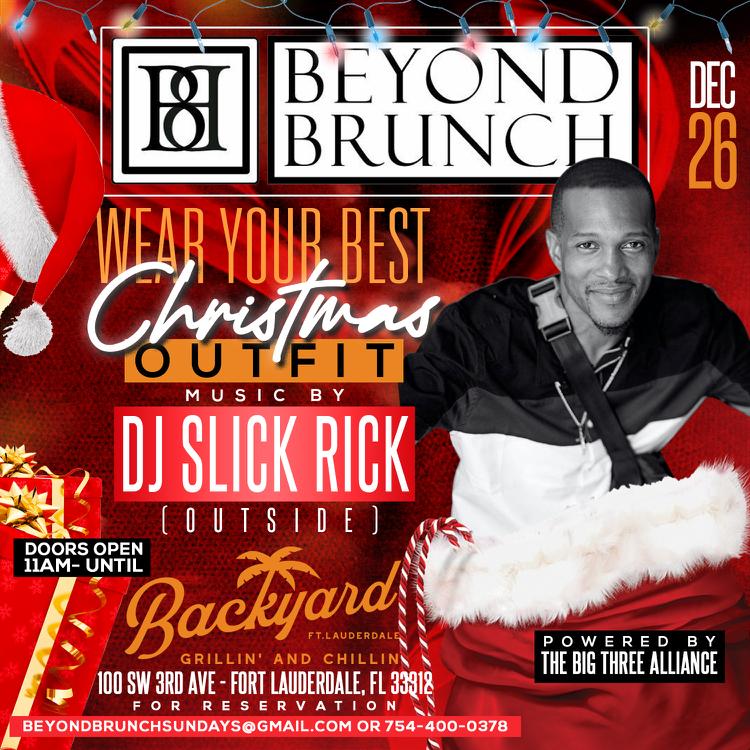 {Today} BB Sundays | {Fri } NYE in Fort Lauderdale