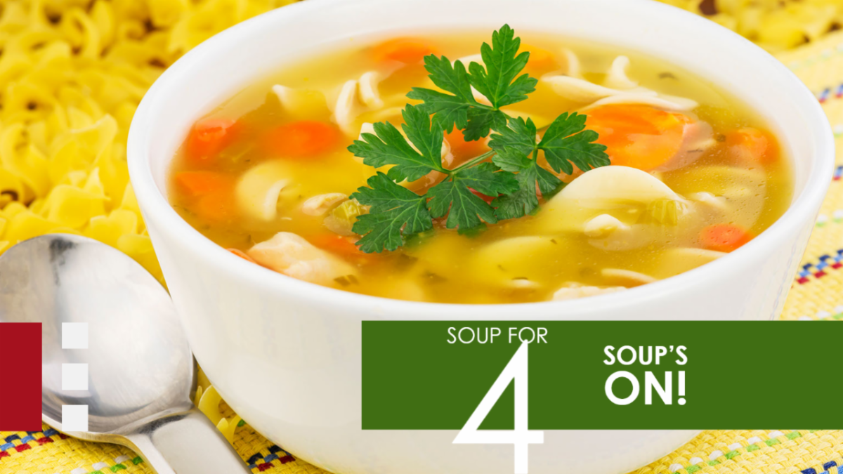 Our March soup menu is here!