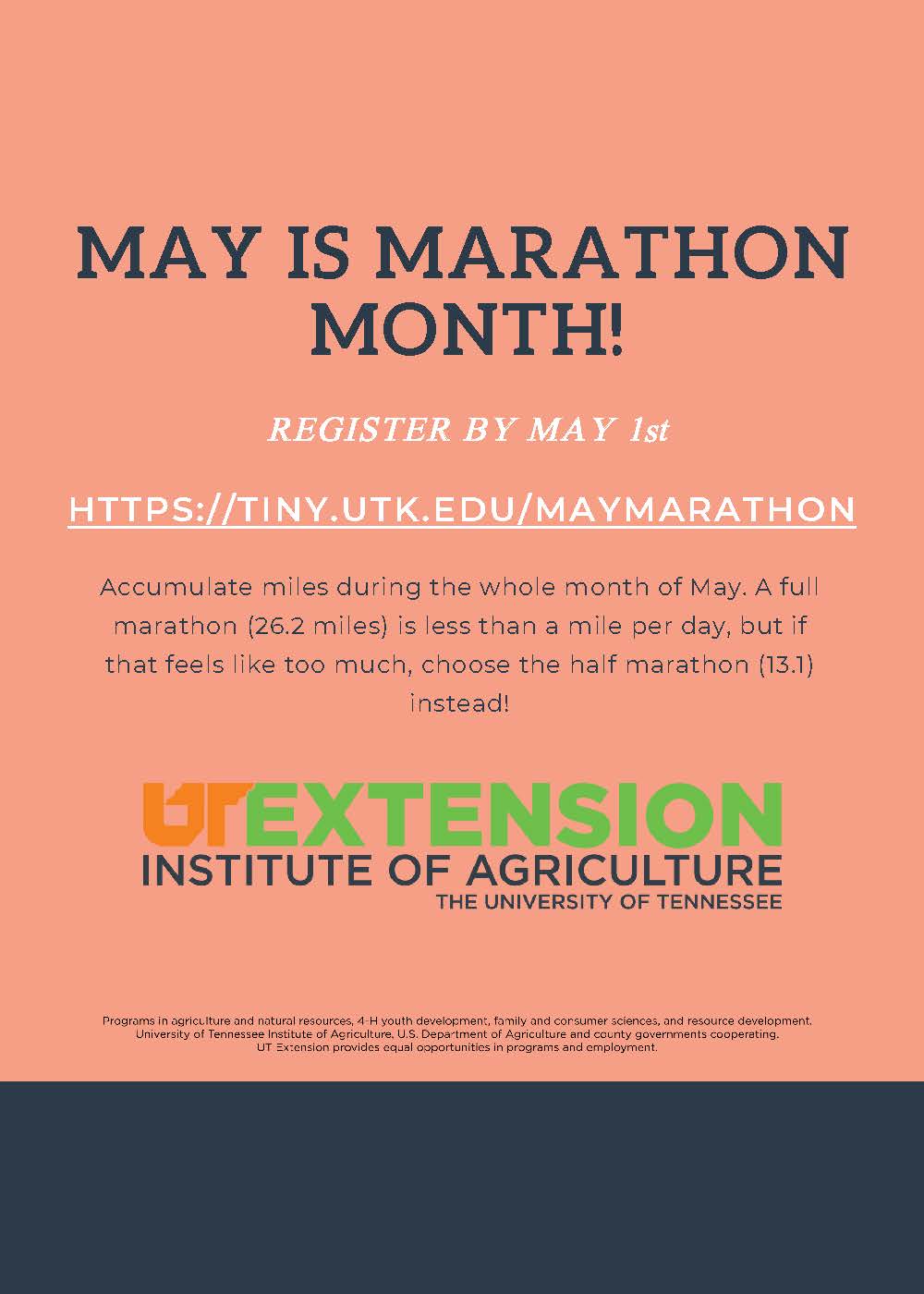 Register for May Marathon Month Today