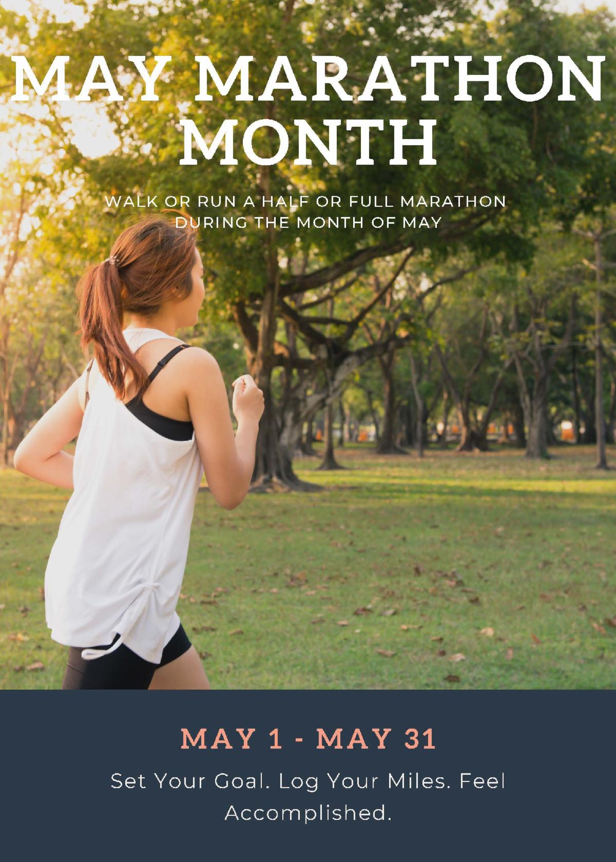 Register for May Marathon Month Today