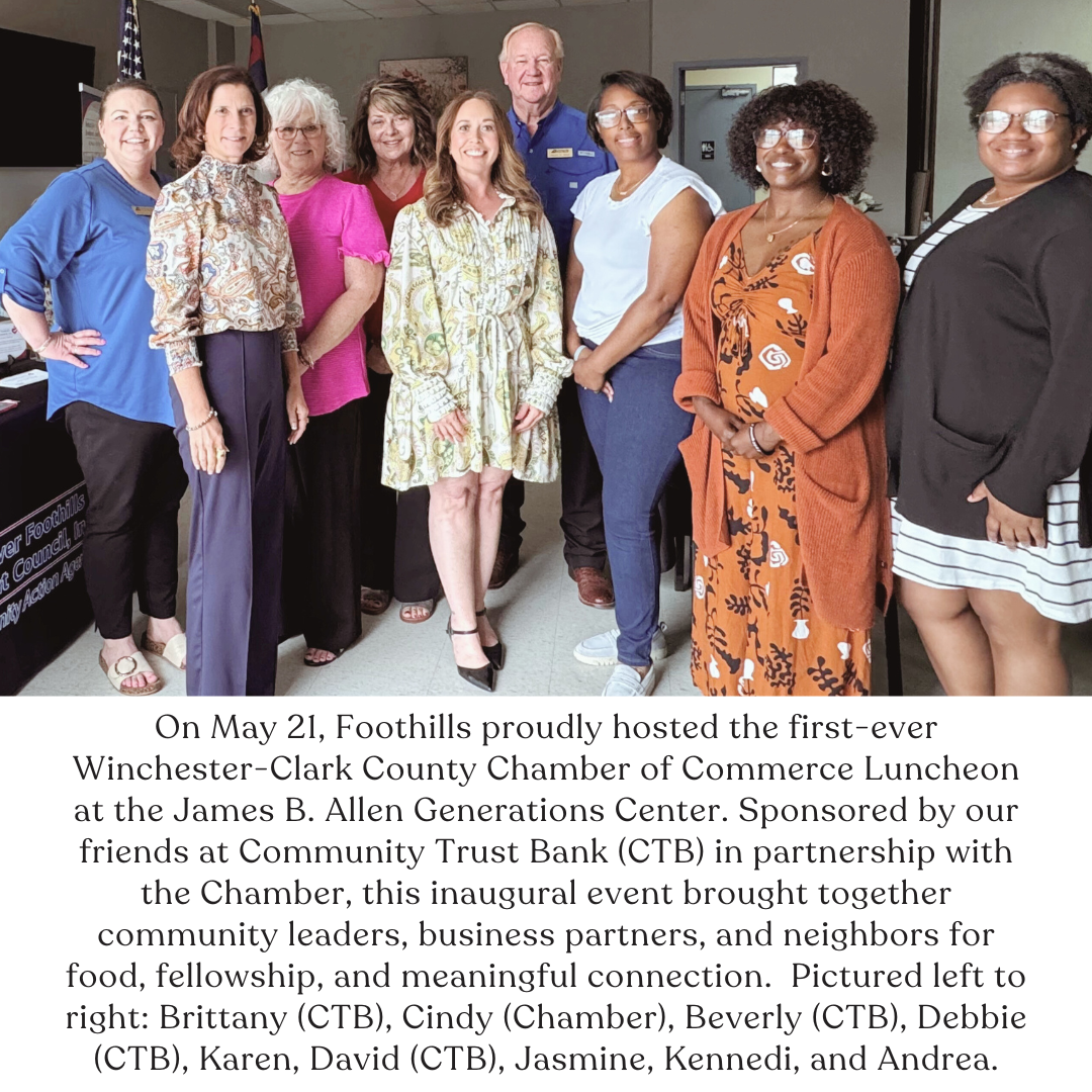 Kentucky River Foothills Monthly Newsletter