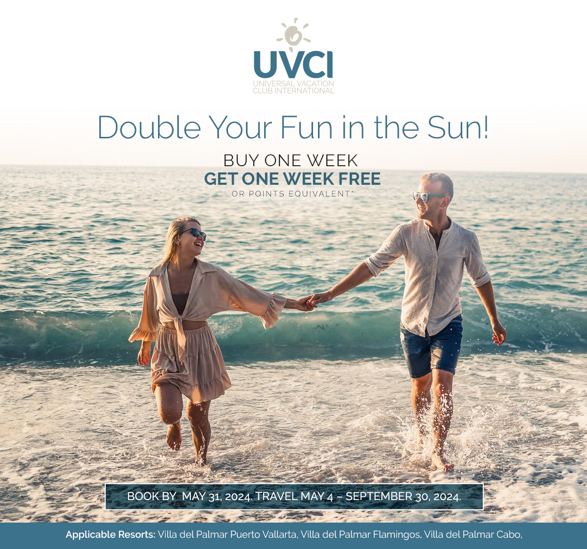 Buy One Week, Get One Week Free for Your Summer Escape! Unwind in Paradise