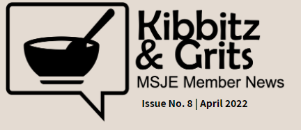 Your MSJE Member Newsletter