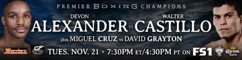 Former World Champion Devon Alexander Returns to Drop & Defeat Walter ...