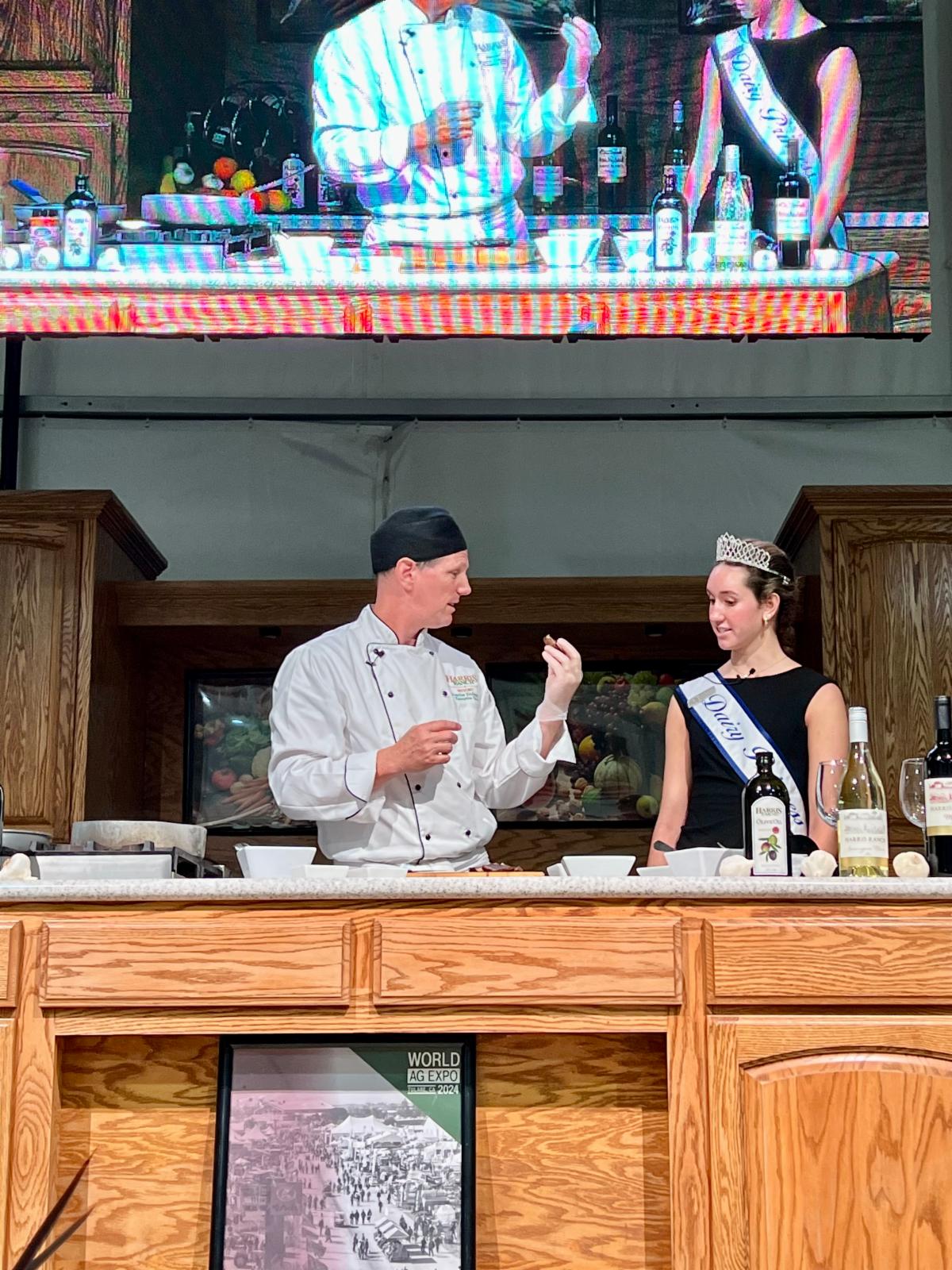 Check out these highlights from Chef Brendon's World Ag Expo Cooking ...