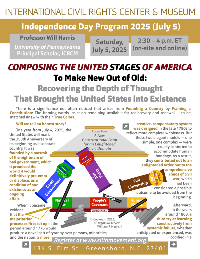 Independence Day Program: "To Make New Out of Old"