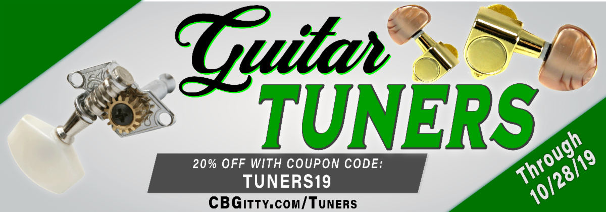 Tuner Sale, an Insane 36-string Bass & a new April Mae album/video