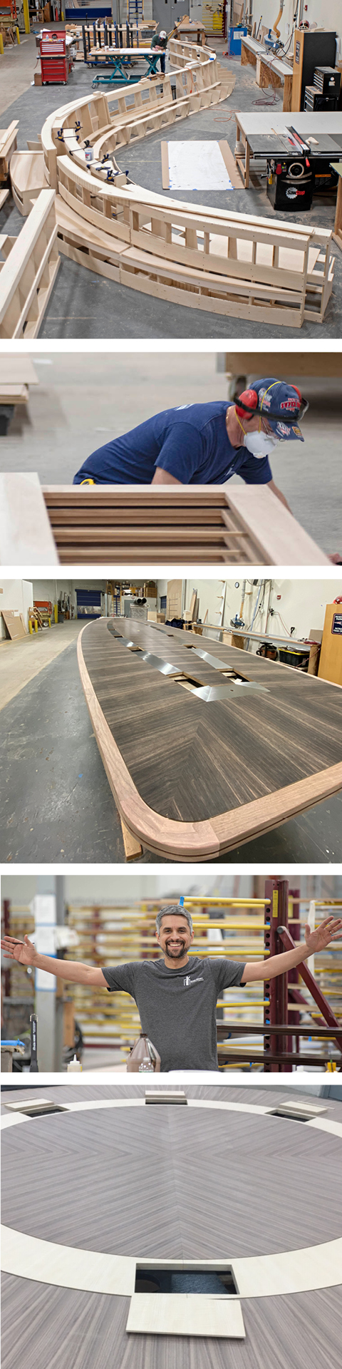 An update from Mark Richey Woodworking and WallGoldfinger Furniture