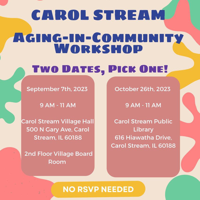 Village of Carol Stream E-Newsletter - October 2, 2023