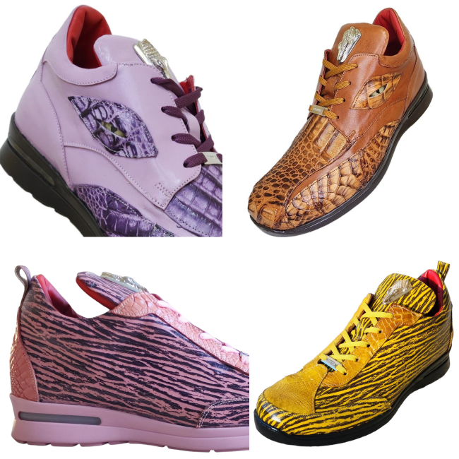 Luxury Tracksuits, Exotic Skin Sneakers, and Wool Brims Are In