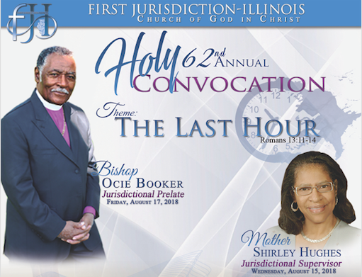 First COGIC 62nd Annual Holy Convocation - Update