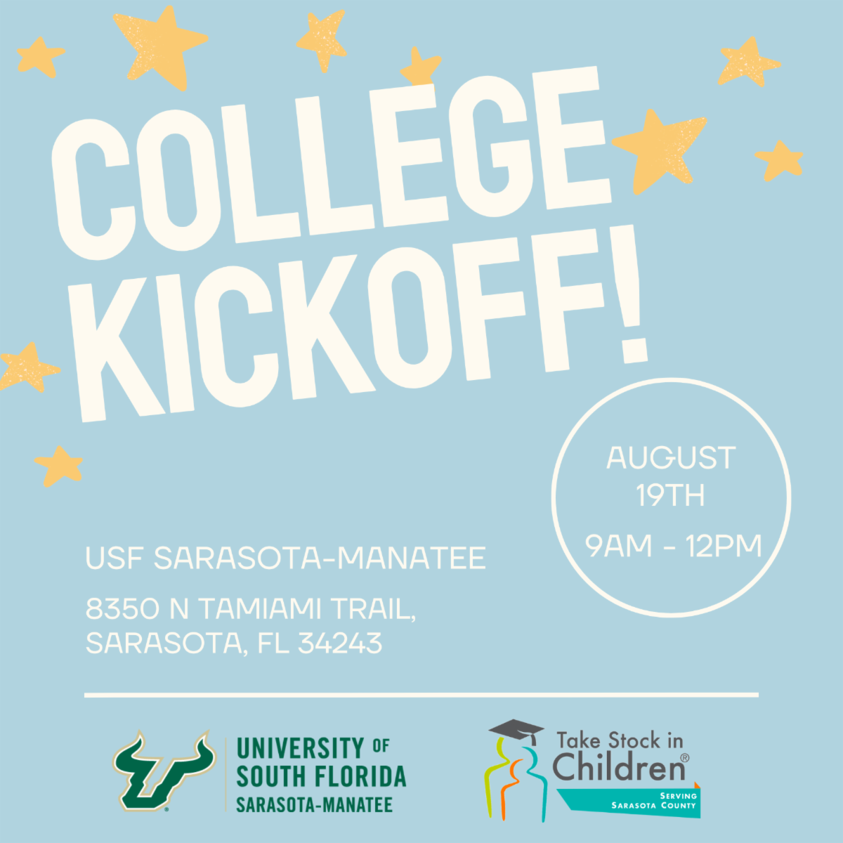 REGISTER NOW for Mandatory College Kickoff!