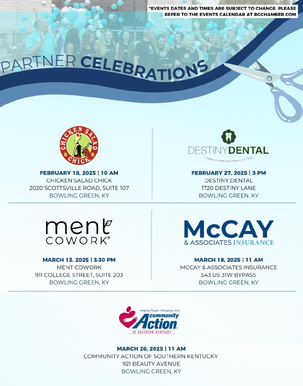 Weekly Update: Upcoming Chamber Events You Can't Miss