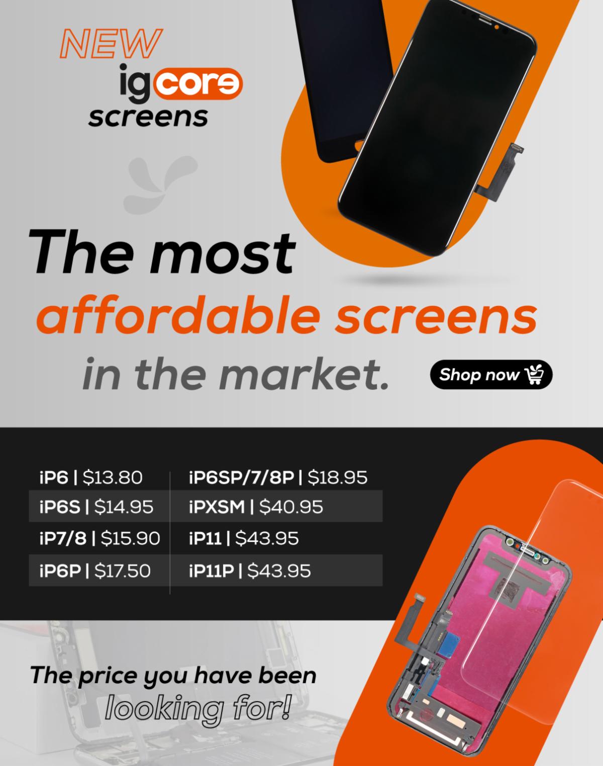 Introducing igCore LCD Screens!