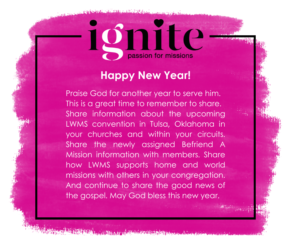 LWMS News & Notes January 2025