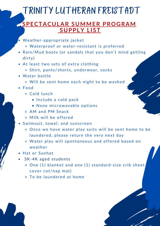 Spectacular Summer Program | 2025