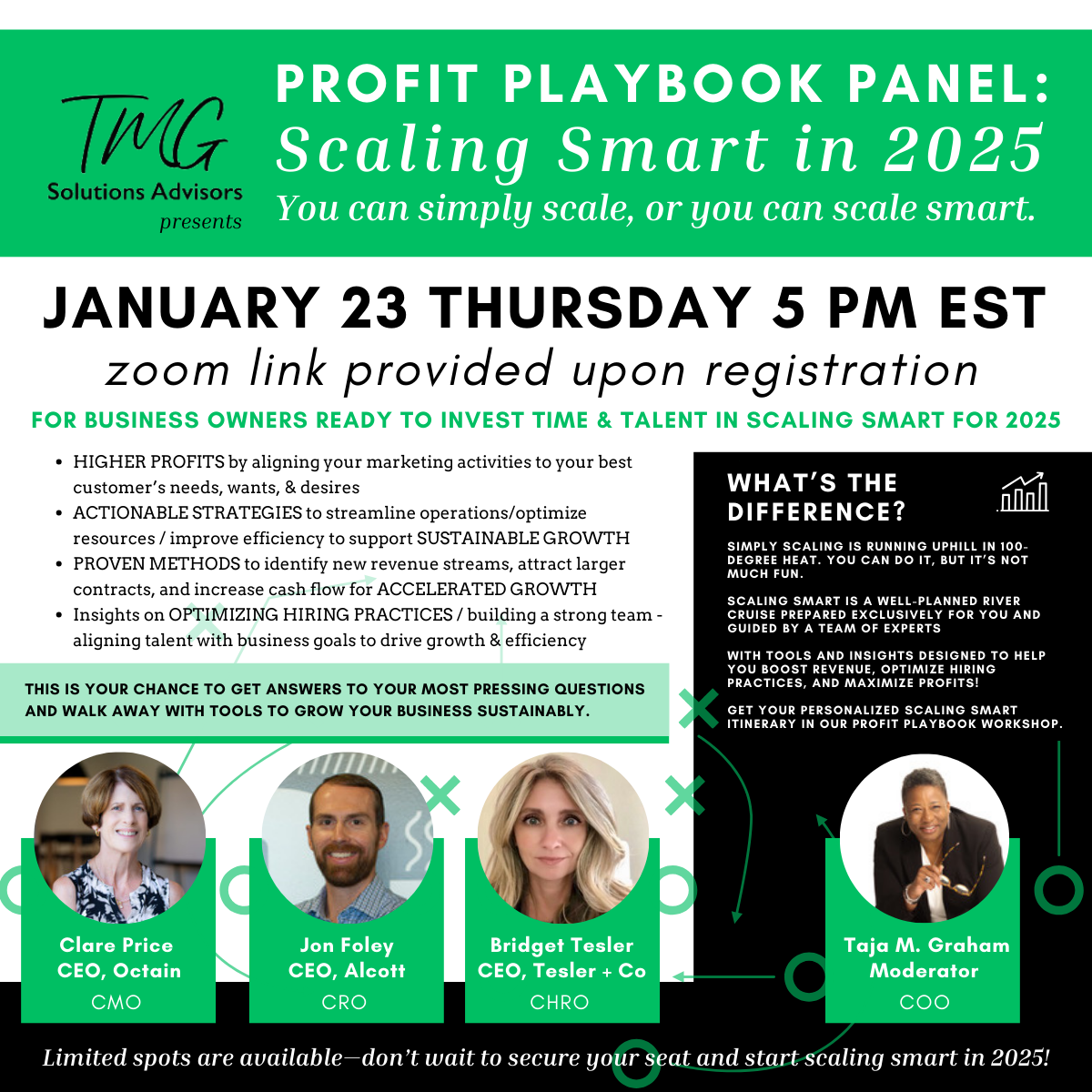 Profit Playbook Panel: Scaling Smart in 2025