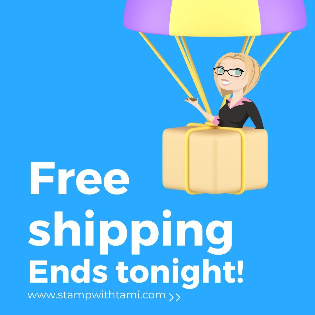 🛍️ Hurry! Welcome! Free Shipping Ends Tonight! 🚨