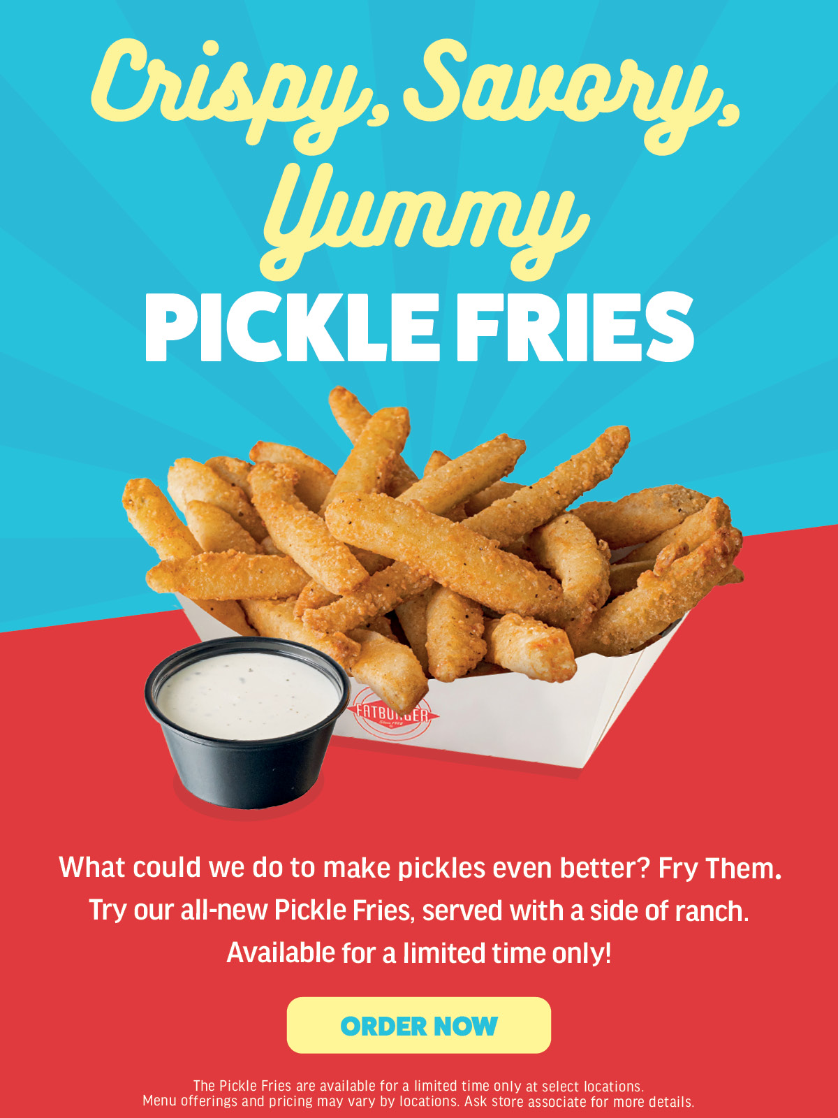 Pickle Fries for the Fall