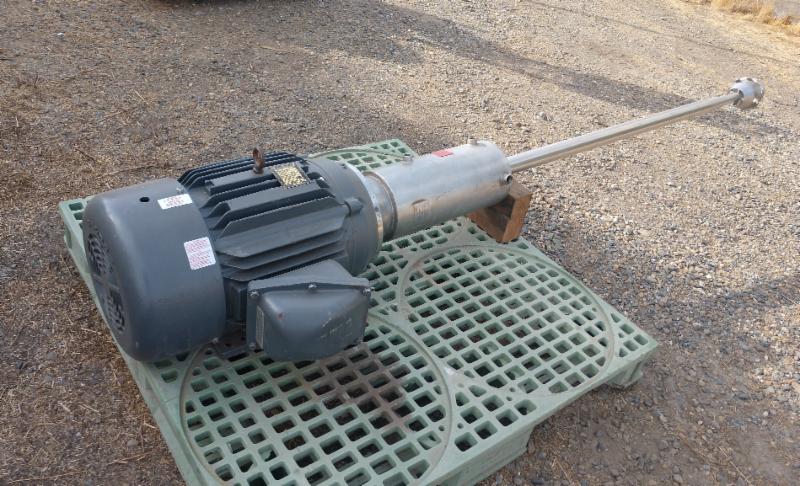 (7) Scott Turbon 25 HP High Shear Mixers