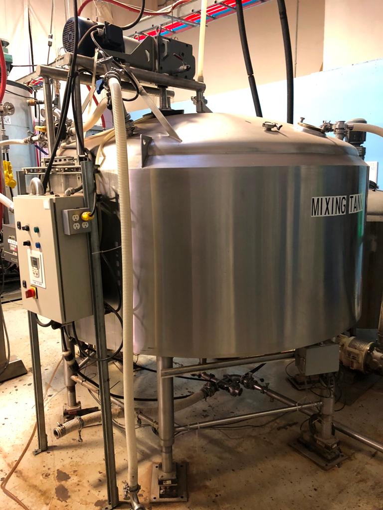Stainless Jacketed Mix Tanks