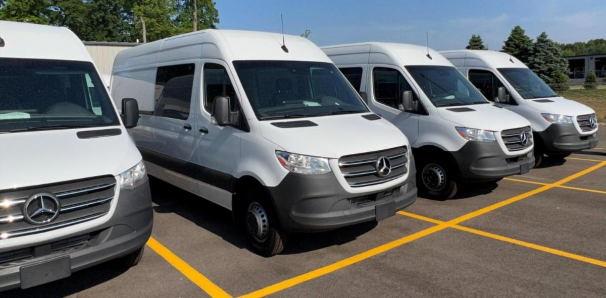 Your 2023 Mercedes Sprinter Van has arrived and is ready to be built!