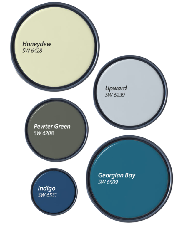 4 Paint Color Palettes to See