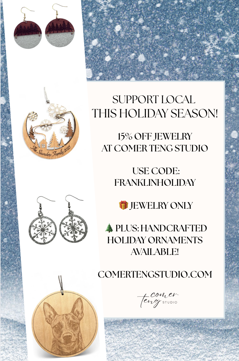 Franklin Holiday Happenings & Gift Guide 2025