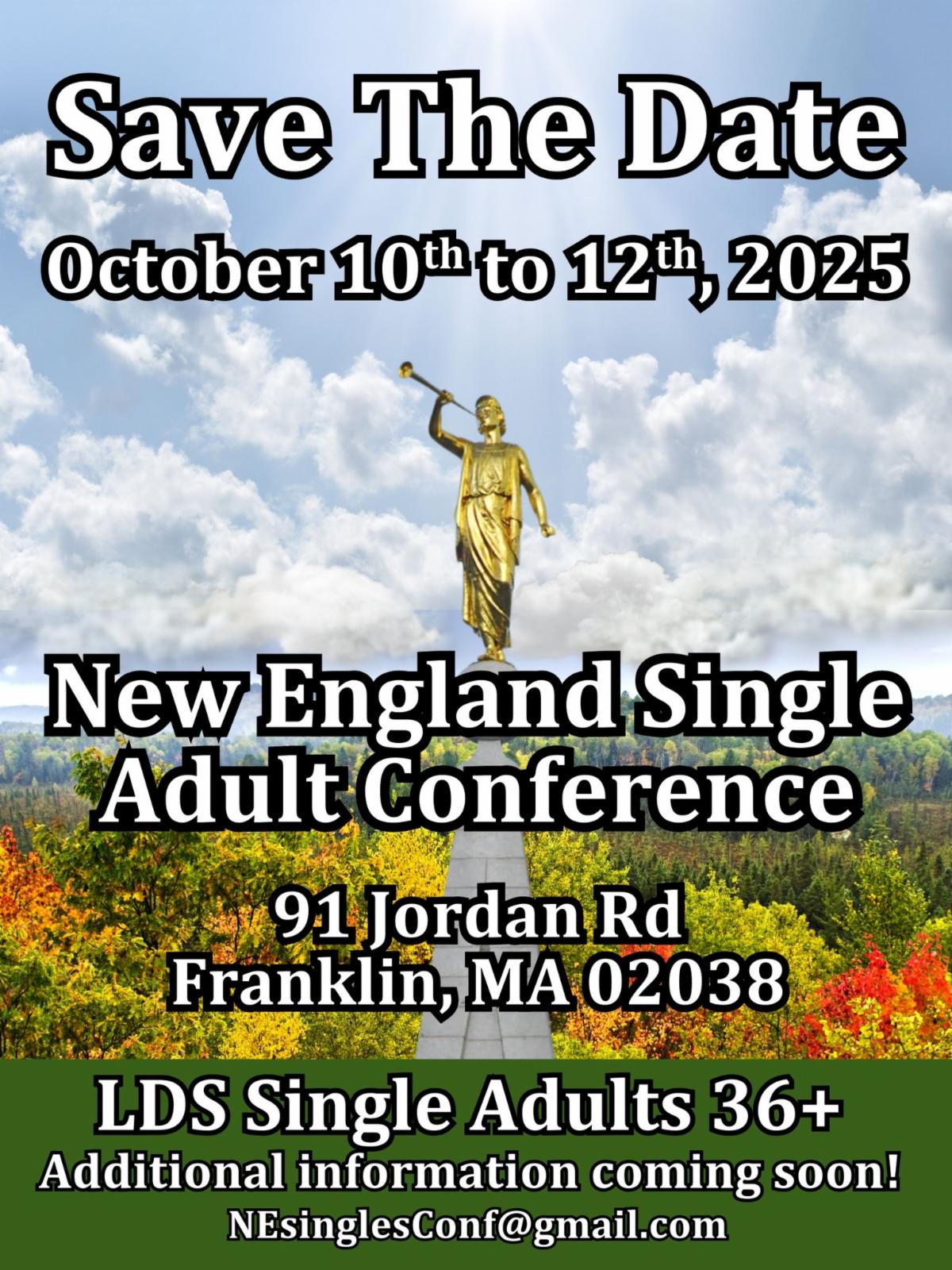 LDS Single Adult Events for You!