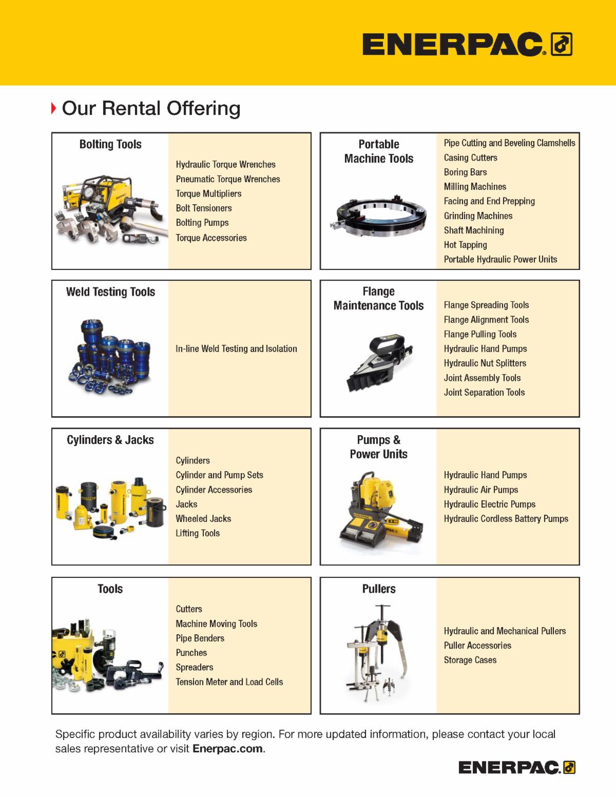 Check Out Midway's Enerpac Rental Program