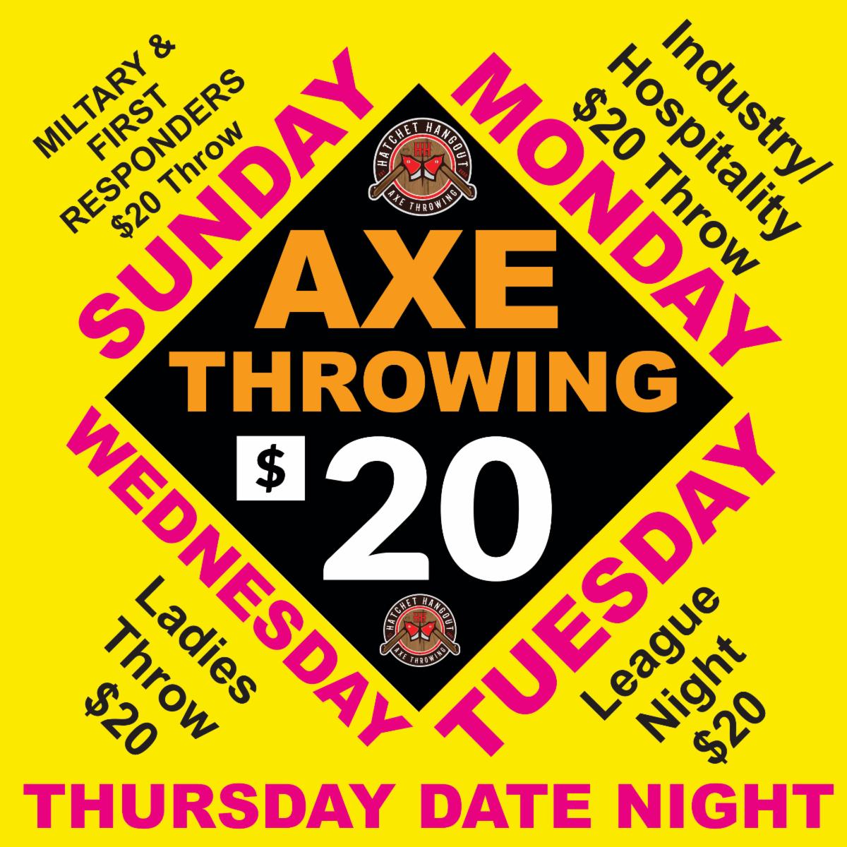 Axe-citing news for Summer! Here's a quick update from us.