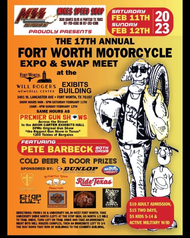 Ride Texas Subscriber The Fort Worth Swap Meet Kickstarts Motorcycle ...