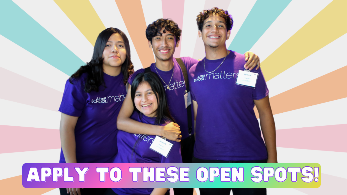 There are still spots available! Apply now!