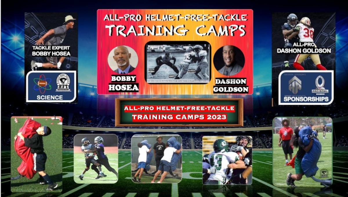 Coach Bobby Hosea's ALL-PRO Helmet-Free-Tackle Training Camps - April 6 ...