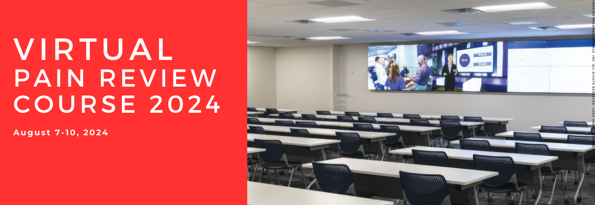 Early Early Bird Registration Pain Review Course 2024