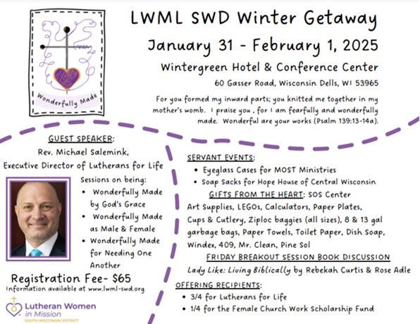 November 2024 - SWD Mission Moments