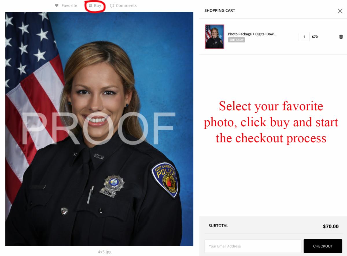 Class PSA 61 Police Academy portrait proofs are ready!!