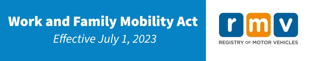 Work and Family Mobility Act - Effective July 1, 2023