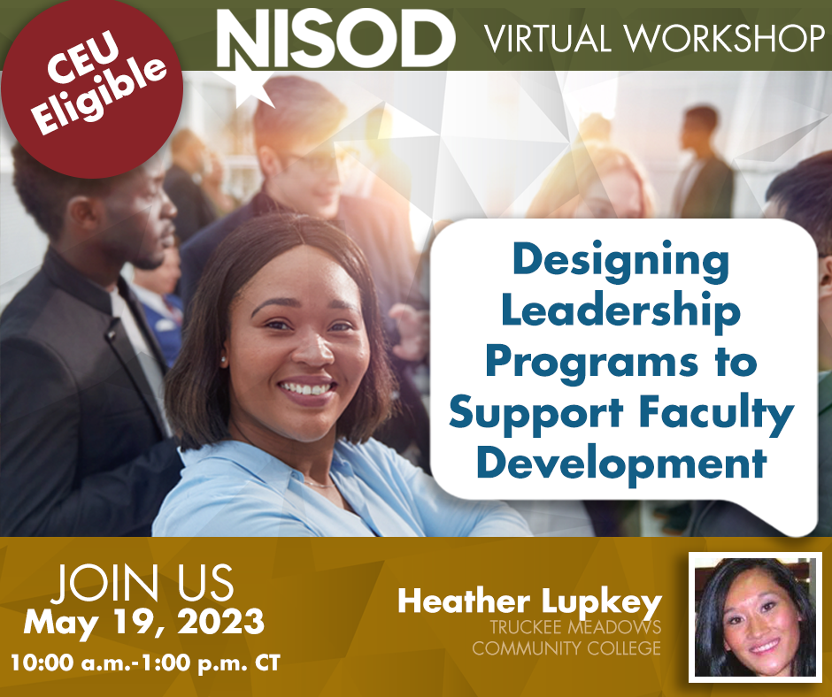 New Regional Workshops Announced