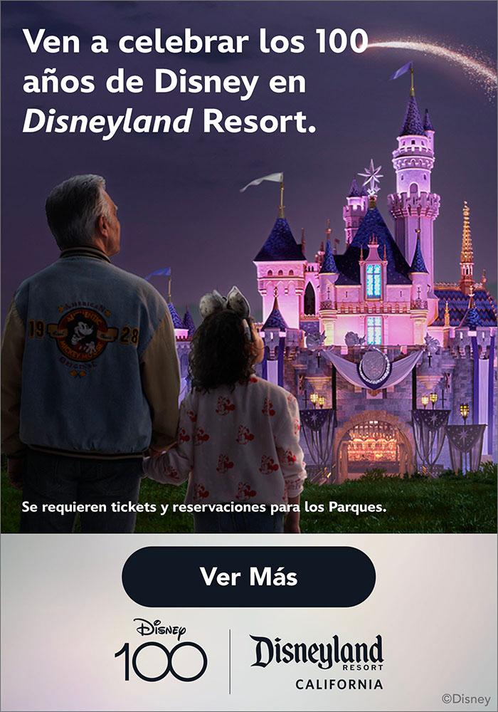Ven a celebrar los 100 años de Disney en Disneyland Resort