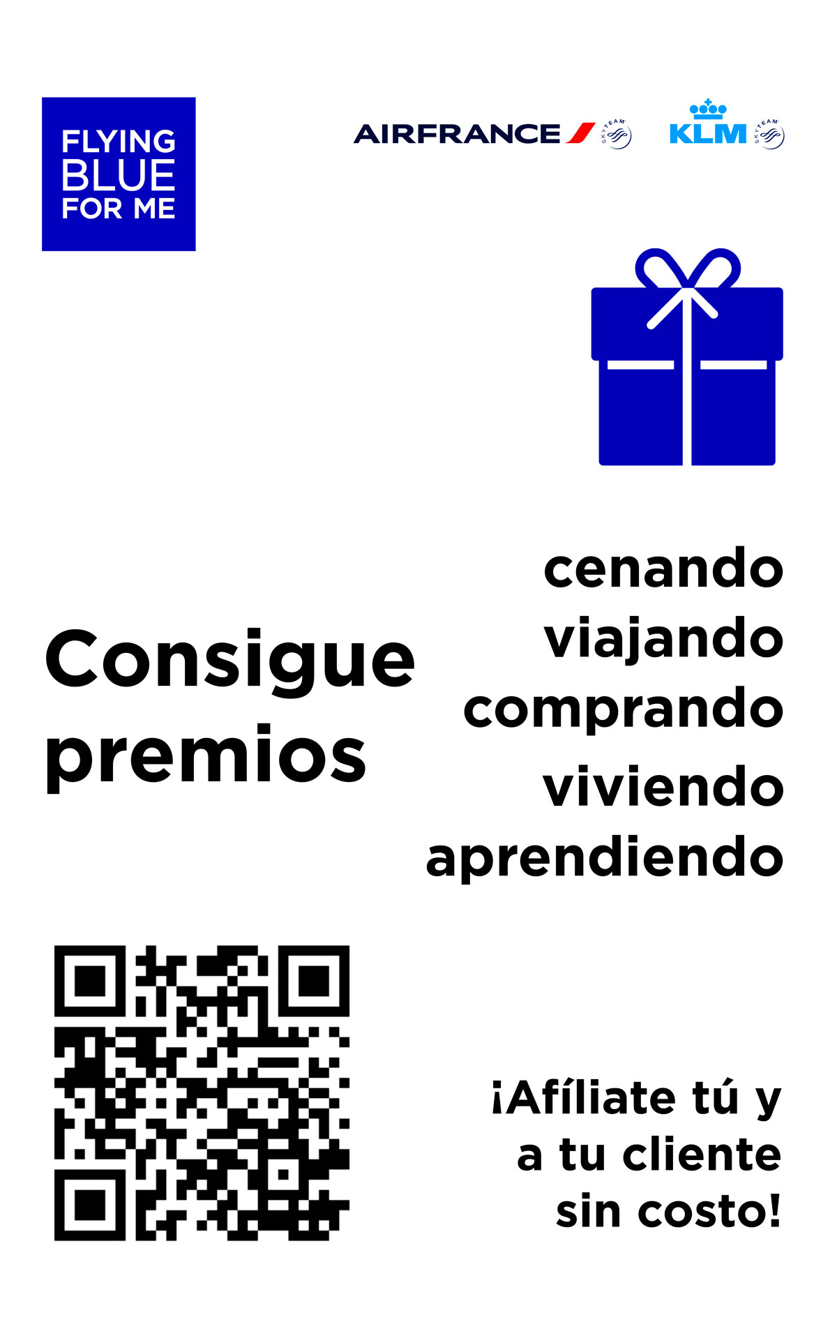 Consigue premios con Flying Blue