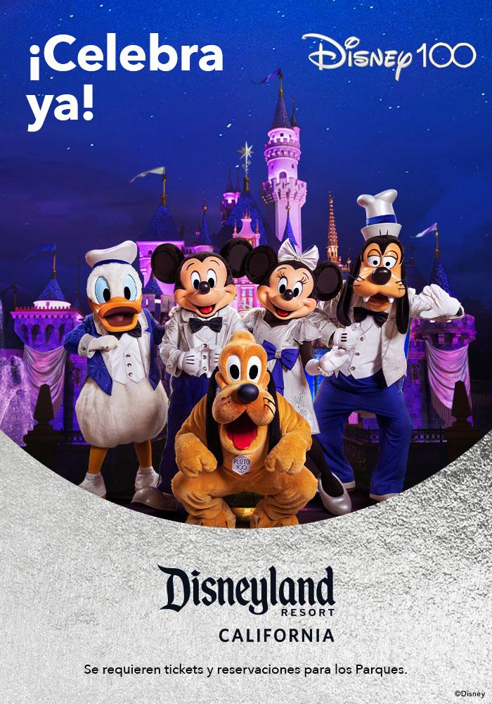 Ven a celebrar los 100 años de Disney en Disneyland Resort